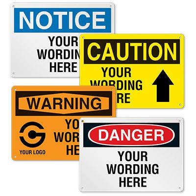 Custom Safety Signs | Seton