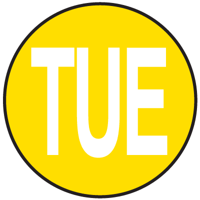 Daily Inventory Dots, Inventory Control Labels | Emedco