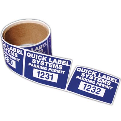 Custom Parking Permit Decals | Emedco