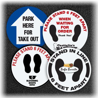 Custom Pavement Marking Signs | Emedco