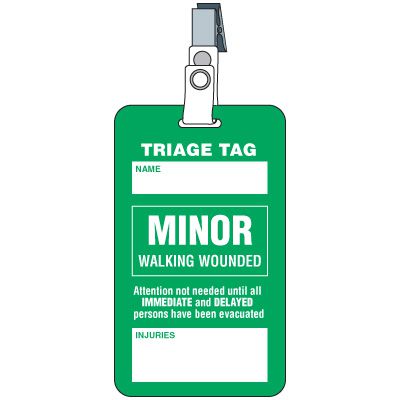 Minor Triage Tag | Seton