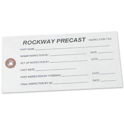 Custom White Printed Tyvek Tags | Seton