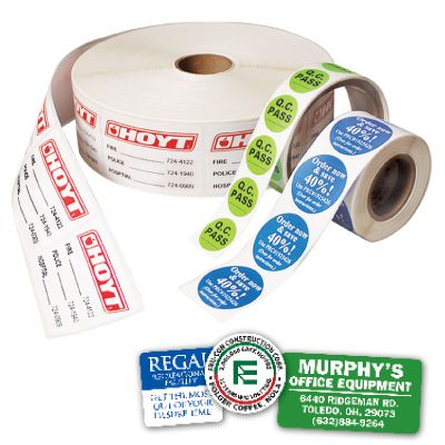 Custom Labels on a Roll | Seton Canada | Seton.ca