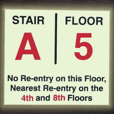 Stairwell Signs | Seton