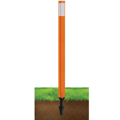 Flexible 2-Sided In-Ground Guide Posts | Seton