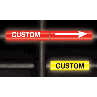 Custom Reflective Pipe Markers | Seton