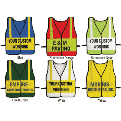 Custom Reflective Vests | Seton