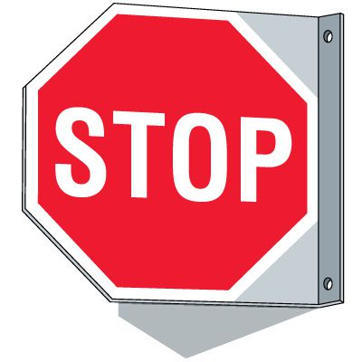 Stop Signs: Standard, Portable, LED Flashing & Custom Signs | Seton