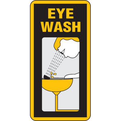 Luminous Eyewash Signs|Seton Canada | Seton.ca