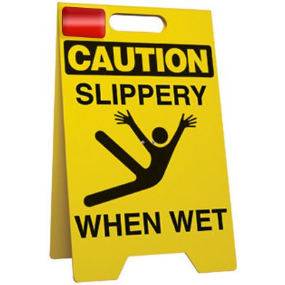 Wet Floor Signs: Prevent Slips & Falls | Shop High-Visibility Signs | Seton
