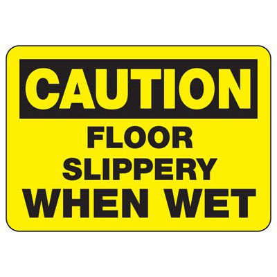 Slipping & Tripping Signs: OSHA Compliant Workplace Safety | Emedco