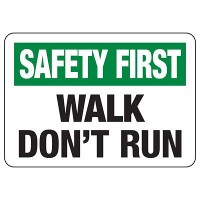 Slipping & Tripping Signs: OSHA Compliant Workplace Safety | Emedco