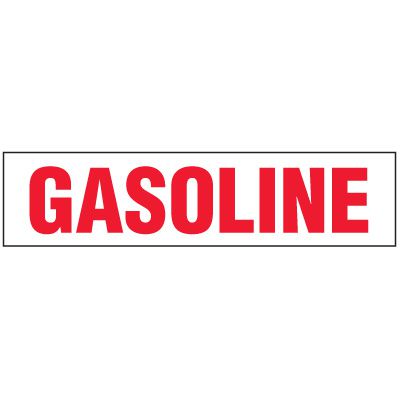 Chemical Labels - Gasoline|Seton Canada | Seton.ca