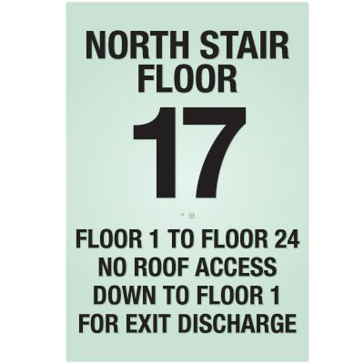 Stairwell Signs | Seton
