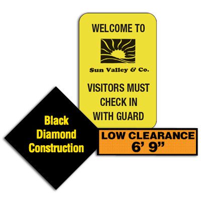 Custom Sized Traffic Signs|Seton Canada | Seton.ca