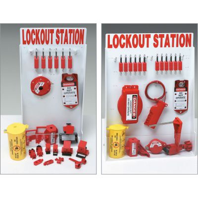Lockout Tagout Stations, Cabinets, Boards & Lock Sets | Seton