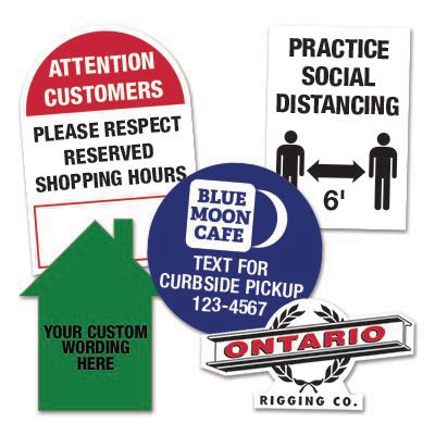 Custom-Size Heavy-Duty Labels | Emedco