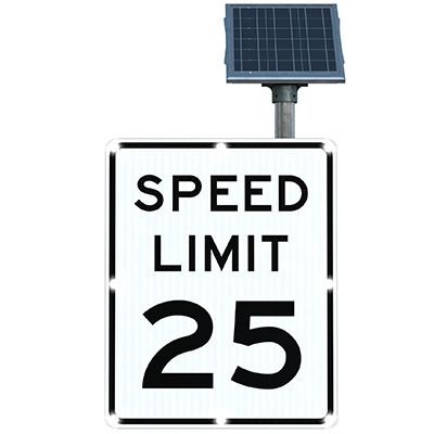 Speed Limit Signs: Aluminum, Plastic, LED & Custom | Seton