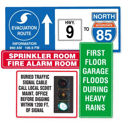 Custom Size Safety Signs | Emedco