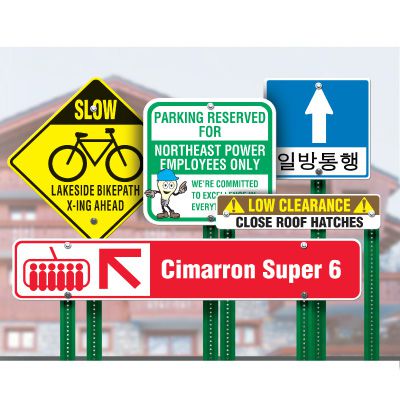 Custom Size Traffic Signs|Seton Canada | Seton.ca