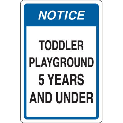 Toddler Playground - Playground Sign|Seton Canada | Seton.ca