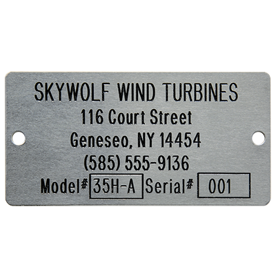 Custom Nameplates | Seton