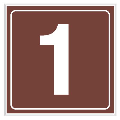 Engraved Door Number Signs | Durable & Professional | Seton