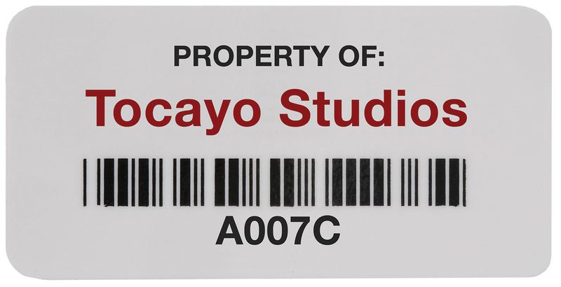 InstaGuard™ Custom Bar Code Labels | Emedco