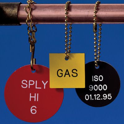 Engraved Setonply® Valve Tags|Seton Canada | Seton.ca