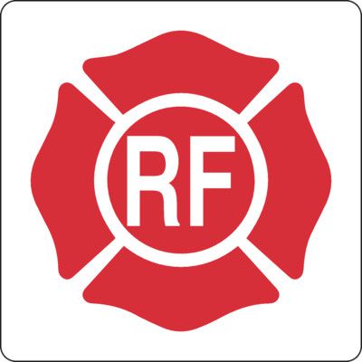 Roof Truss Identification Sign: RF | Emedco