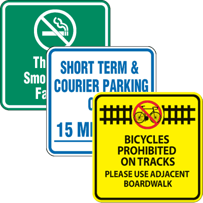 Custom Parking Signs - Design Your Own Parking & No Parking Signs | Seton