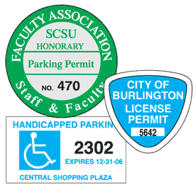 Custom Parking Permit Decals|Seton Canada | Seton.ca