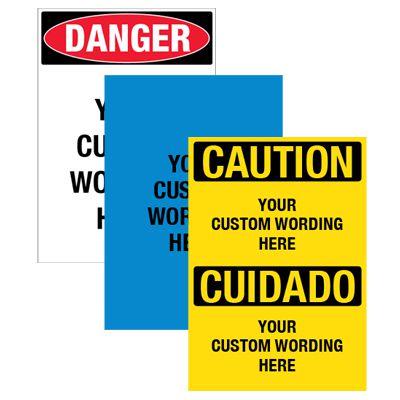 Custom Safety Signs | Seton