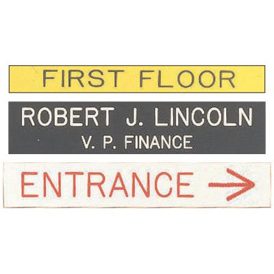 Custom Pre-Cut Engraved Signs|Seton Canada | Seton.ca