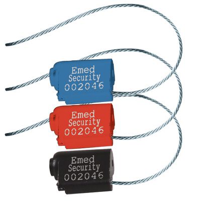 Custom Standard Security Cable Seals | Emedco