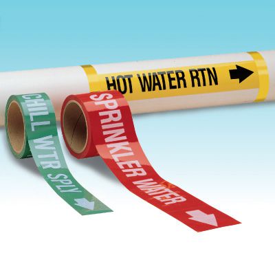 Custom Roll-Form Pipe Markers|Seton Canada | Seton.ca
