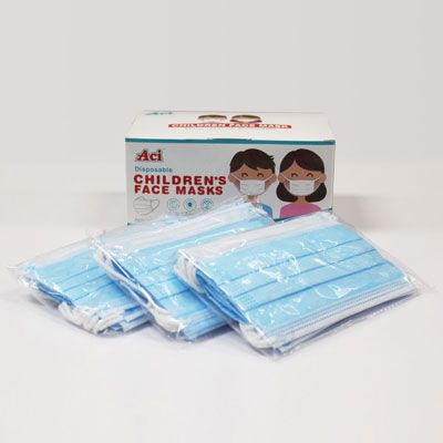 Children’s 3-Ply Disposable Face Mask | Emedco