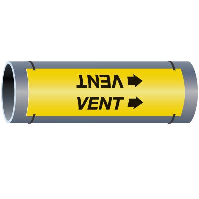 Snap-Around High Performance Pipe Markers - Vent | Seton.ca