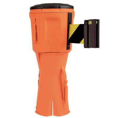 EasyExtend Safety Barrier - Yellow/Black Tape Head Unit & Cone Adapter ...