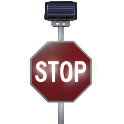 Stop Illuminating Sign- Blinker LED Signage | Emedco