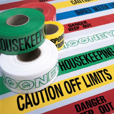 Custom Worded Barricade Tape|Seton Canada | Seton.ca