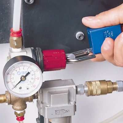 SMC Air Line Regulator Lockout | Emedco