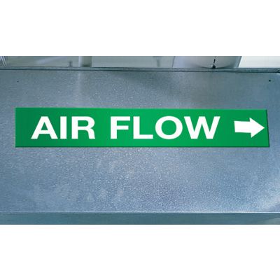 Custom-Worded Duct Markers, Custom Markers | Emedco