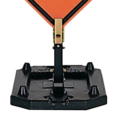 Recycled Rubber Sign Stand Only | Emedco