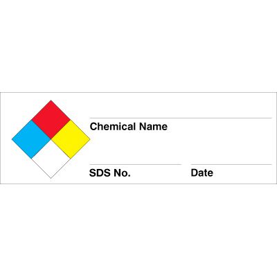 NFPA Diamond Labels & Stickers - NFPA 704 Hazmat Chemical Labels | Emedco