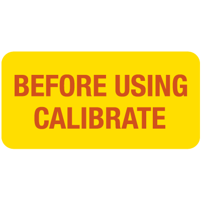 Calibrate ISO 9000 Labels | Emedco