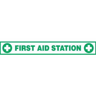 Floor Labels, First Aid Labels, Anti-Slip Labels | Seton