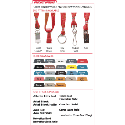 CustomWeave™ Lanyards | Seton