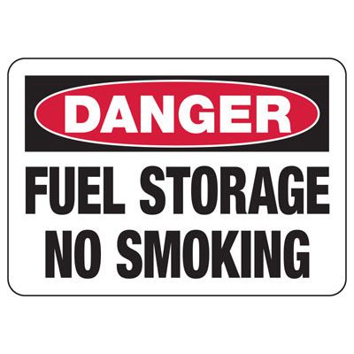Designated Smoking Area Signs | Durable Aluminum & Vinyl | Emedco