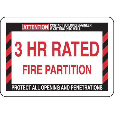 What Is A 3 Hour Fire Wall
